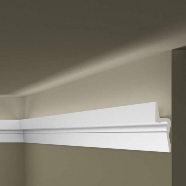 Cornisa tavan iluminat, IL9, polimer dur, 150x50x2000mm | Parchet ...